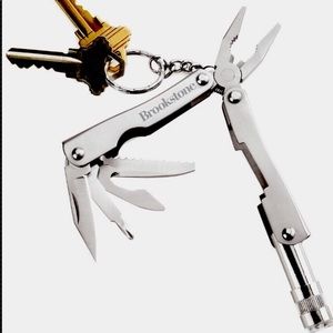 Brookstone | Other | Brookstone 8in Keychain Multitool | Poshmark